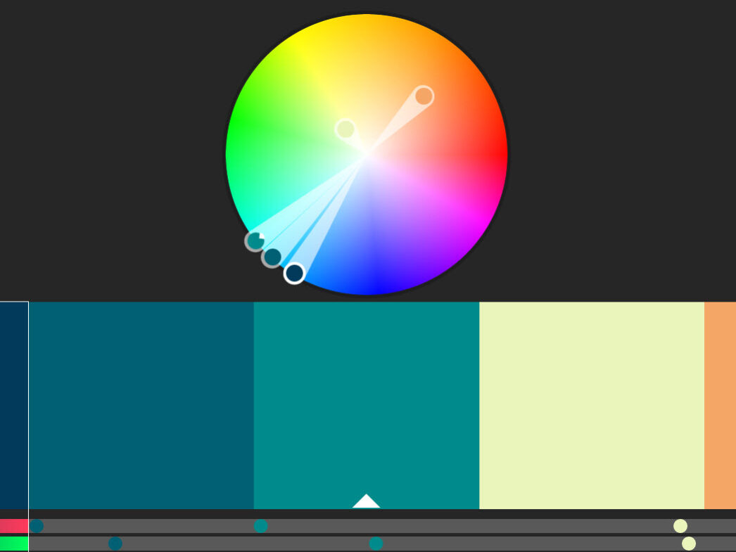 Adobe Kuler color scheme - softCodex | Web | Hosting | VPS | Software ...