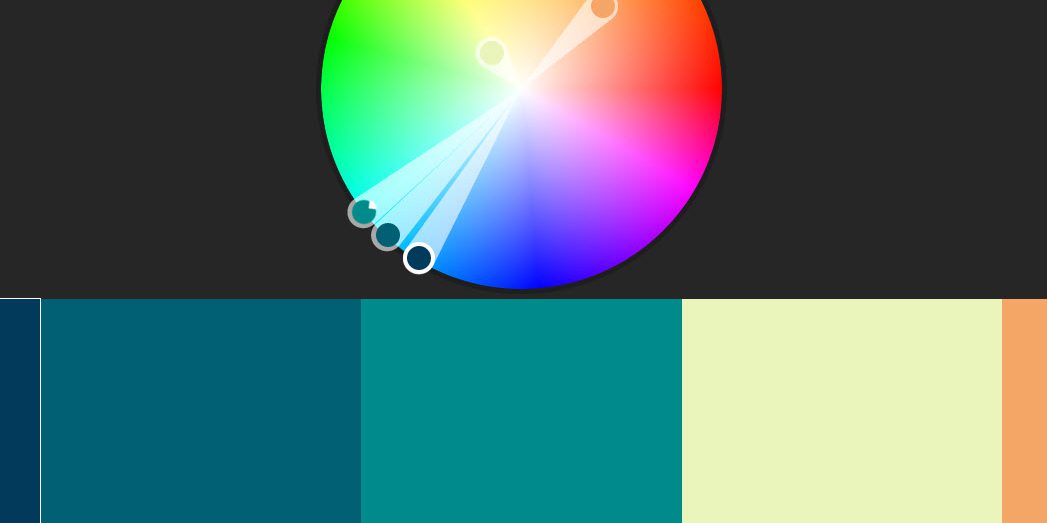 Adobe Kuler color scheme - softCodex | Web | Hosting | VPS | Software ...