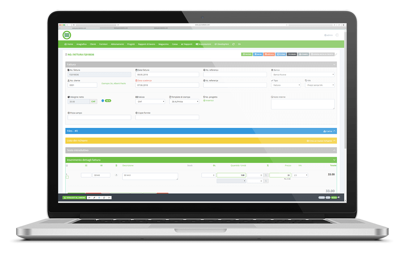 softCodex, Lamone Ticino, Informatica, Hosting, Web, TotalGest, TotalPOS